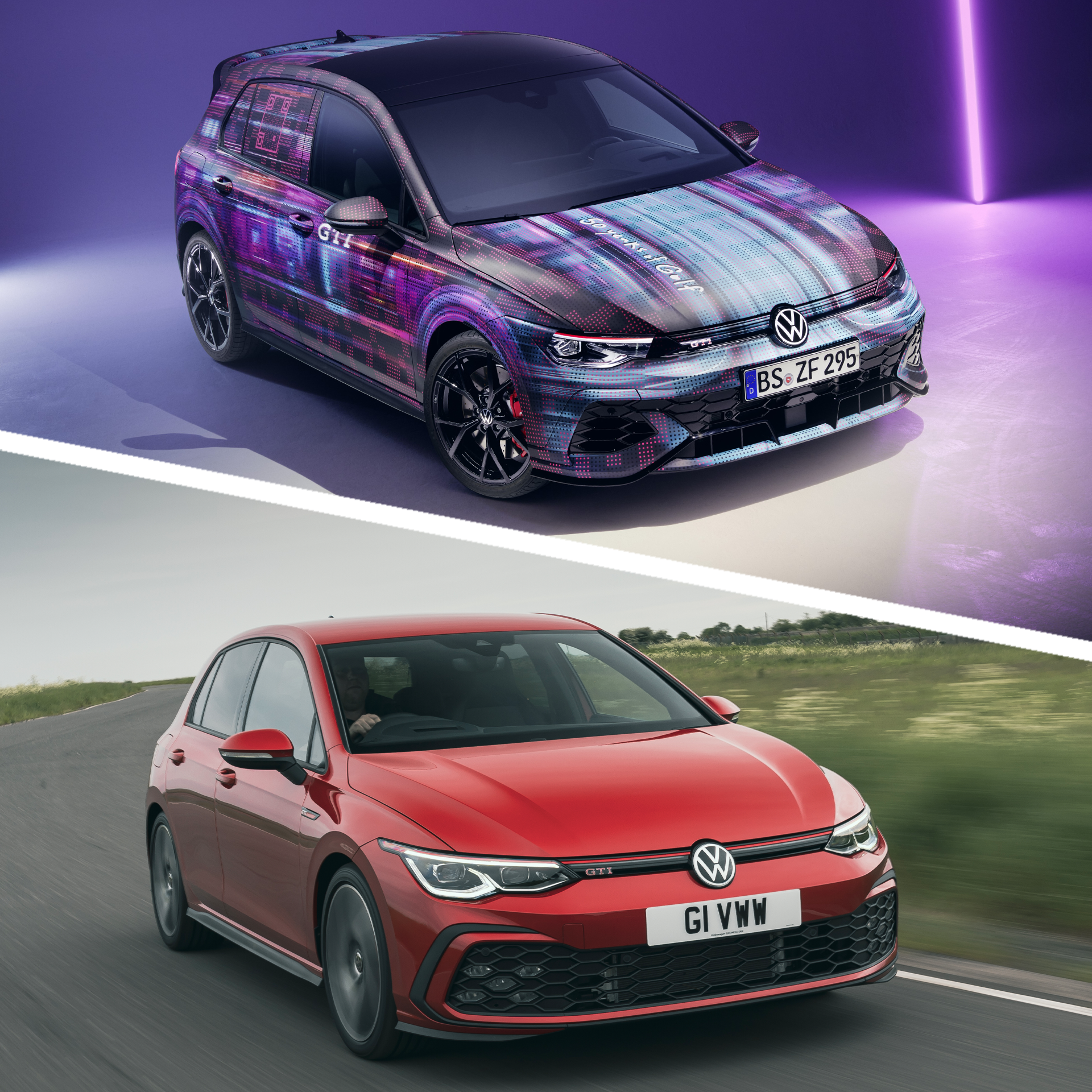 New Volkswagen Golf teased: facelifted hatchback to get ChatGPT AI ...